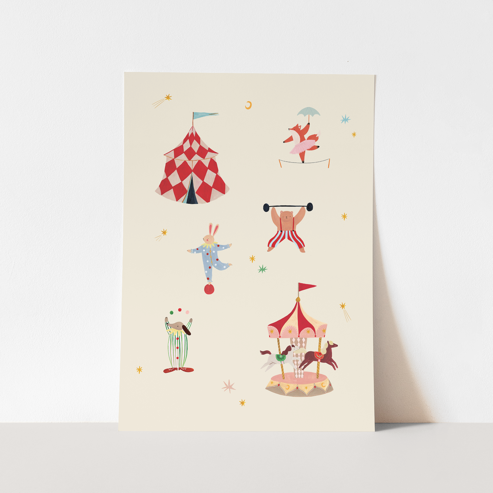 A Day at the Circus / Fine Art Print – Kid of the Village