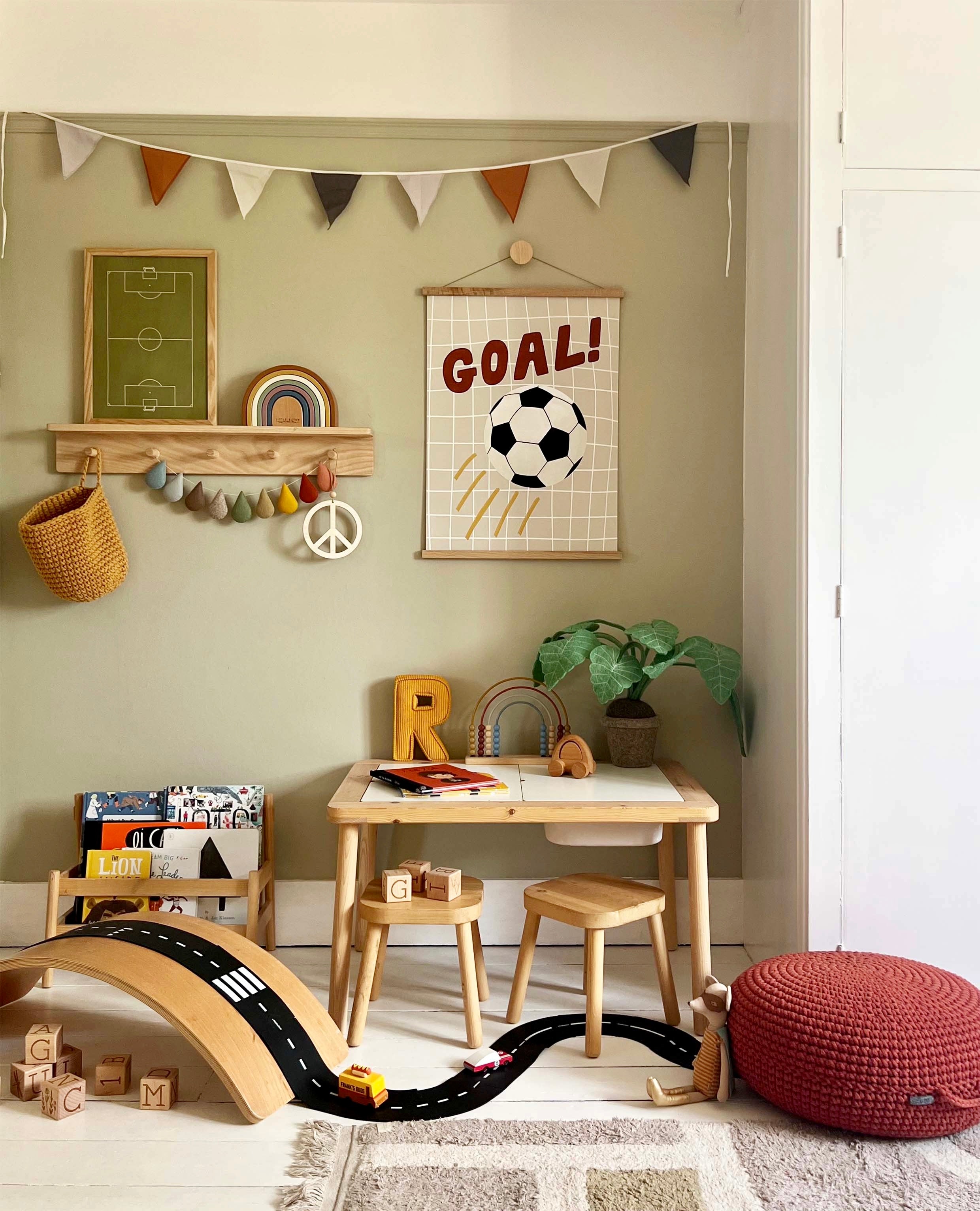 Goal in stone / Fine Art Print – Kid of the Village