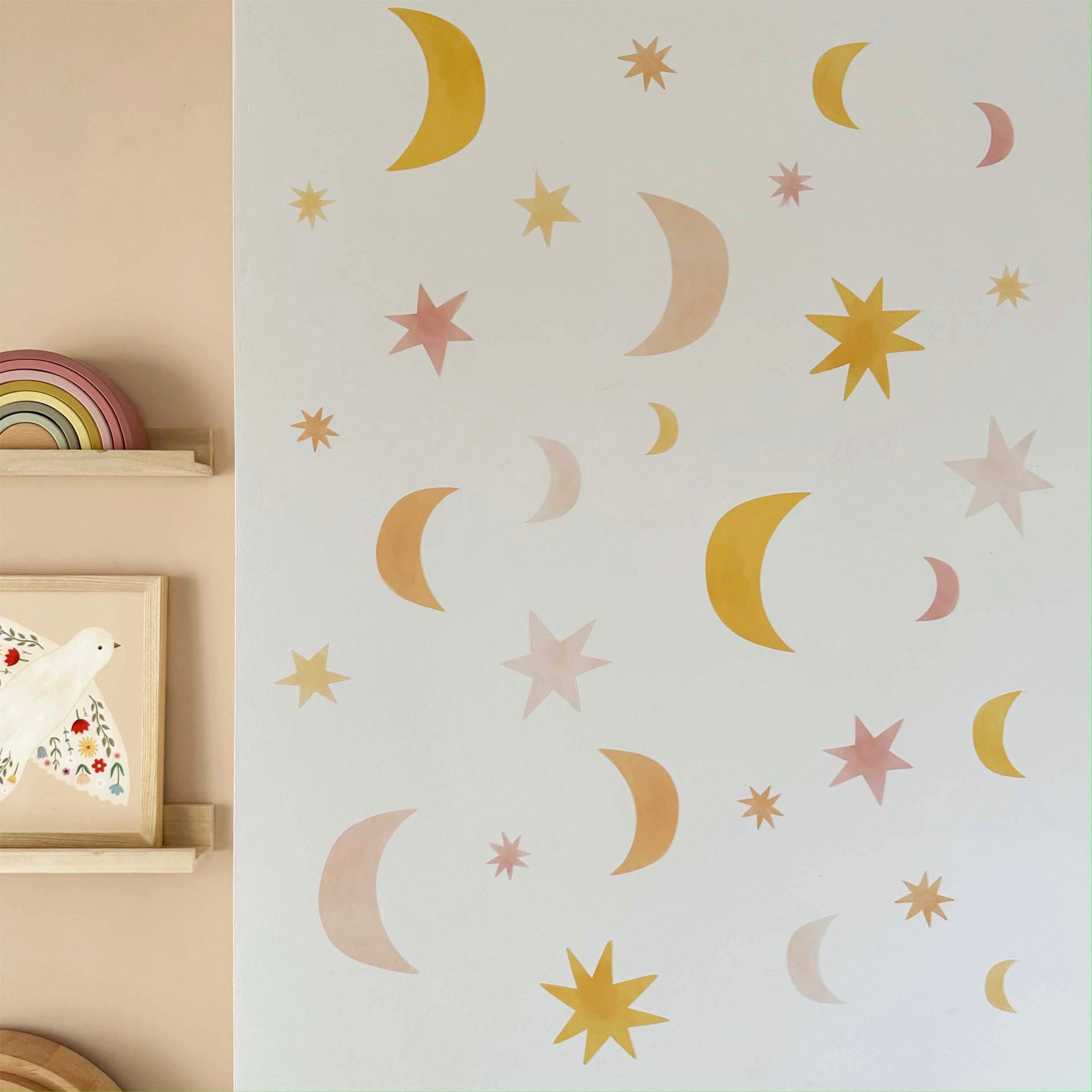 Star Wall Decal Nursery Wall Stickers – HBDesignsandStickers