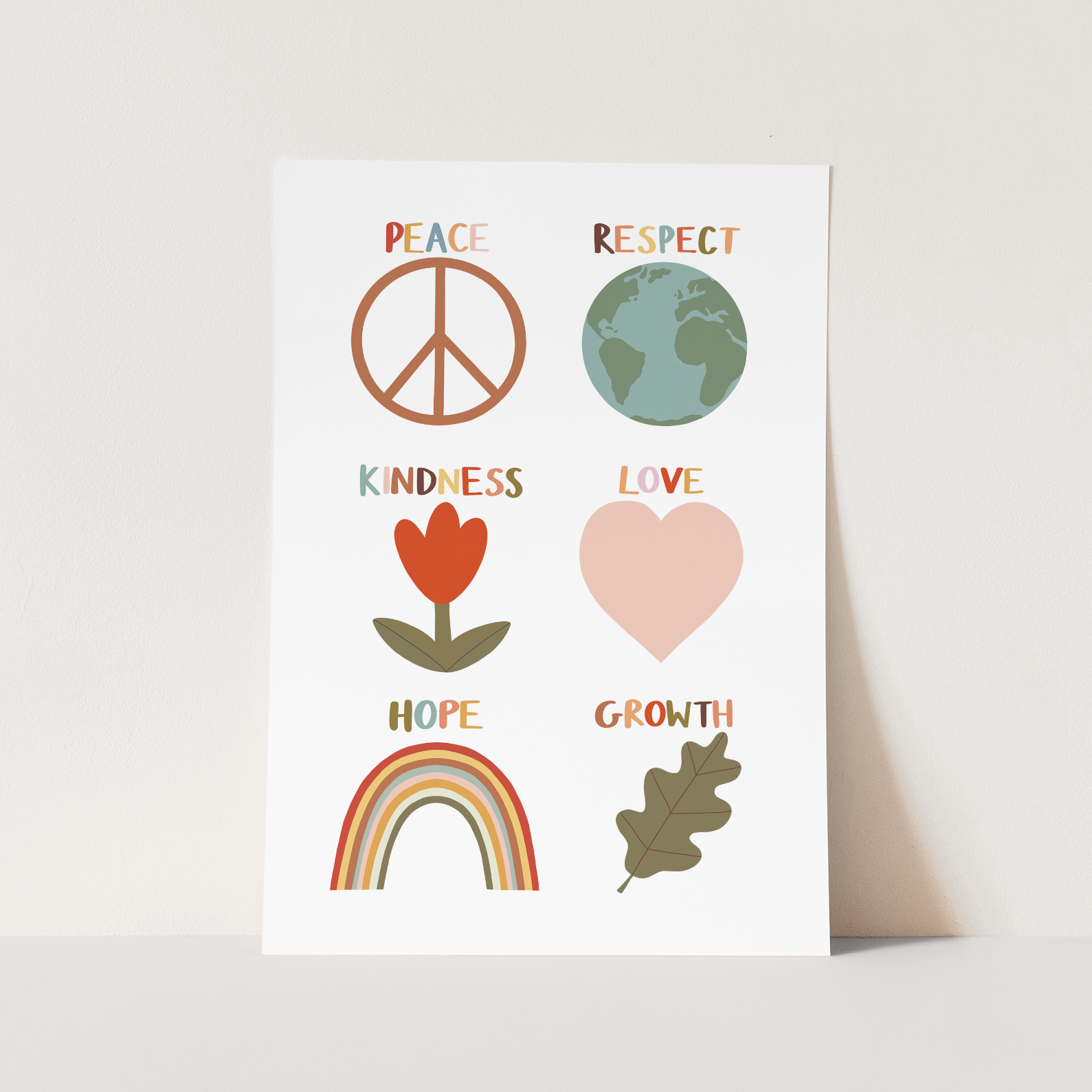 Positive symbols / Fine Art Print – Kid of the Village