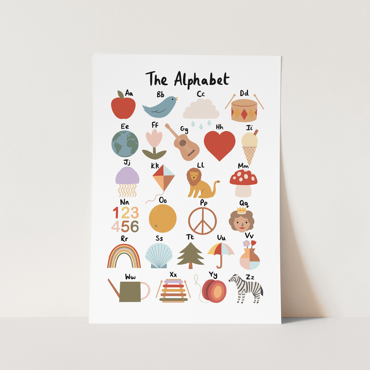 Alphabet / Fine Art Print – Kid of the Village